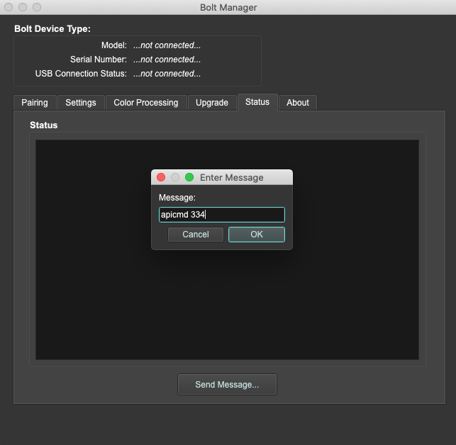 Bolt 4K Programming Verification