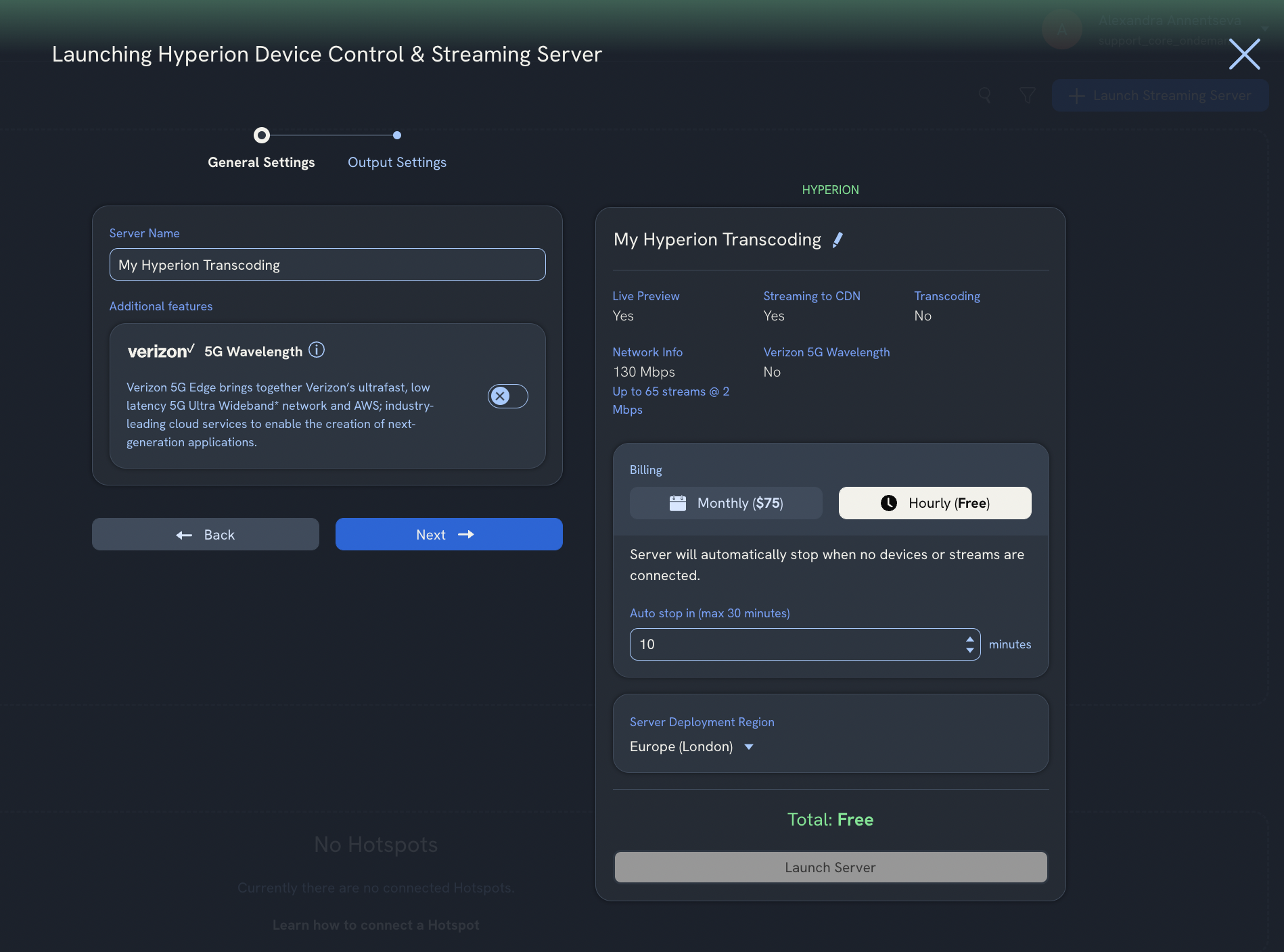 Transcoding options on Core (3.0 plans)