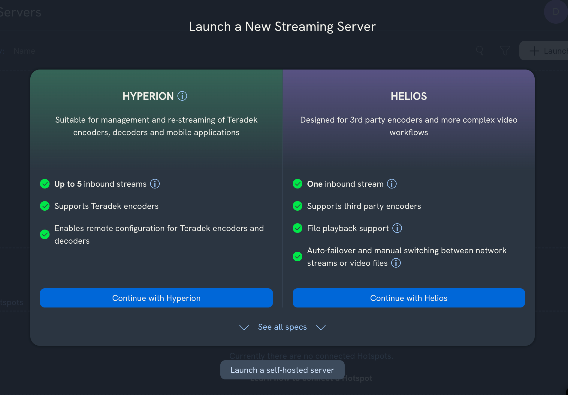 Server Launch Tutorial