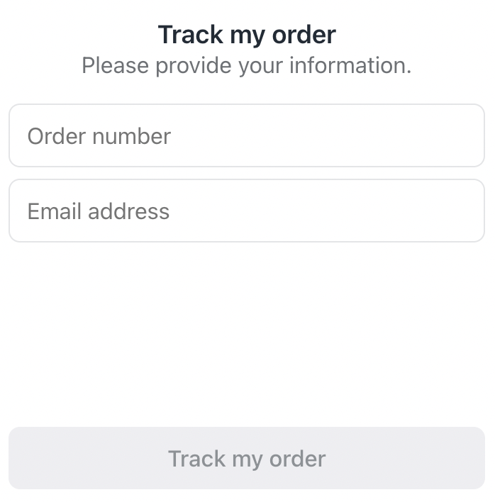 How can I check the status of my order?